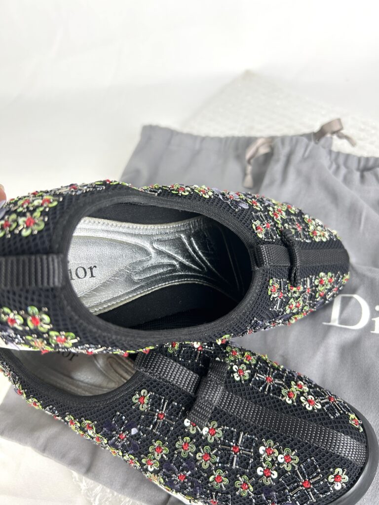 Dior Mesh Fusion Embellished Sneaker - Selected Brand Thailand