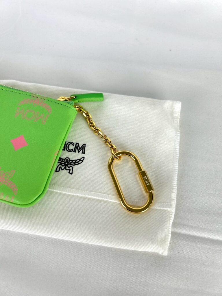 Mcm Logo key Ring Coin Pouch - Selected Brand Thailand